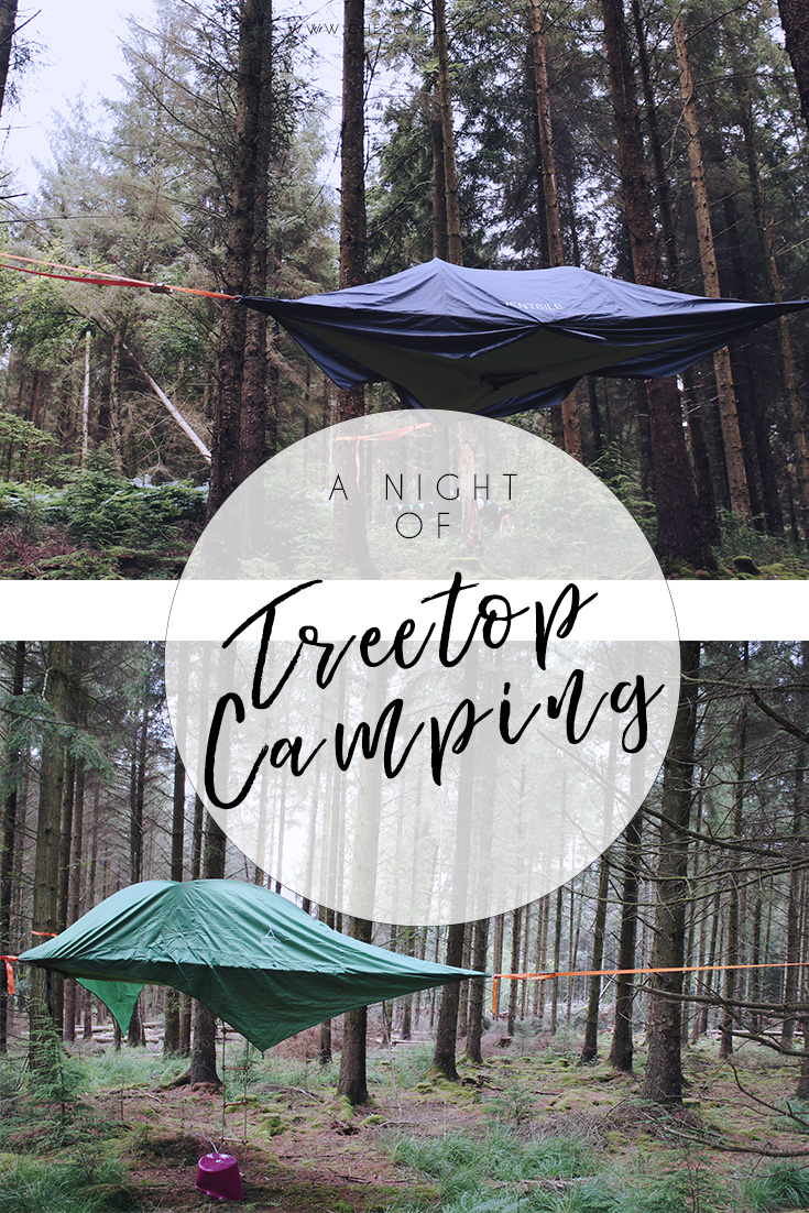 Treetop Camping in the Pines, Haldon Forest | Chesca Is Lost